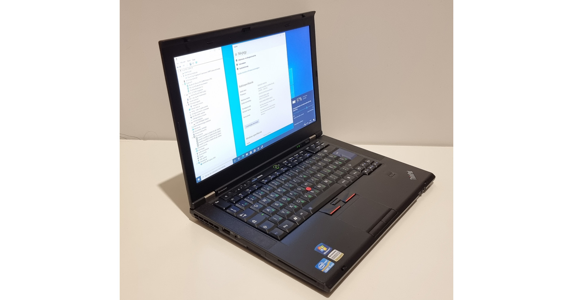 Eladó használt laptop - Lenovo Thinkpad T420S, 14 HD+ Kijelző, Intel ...