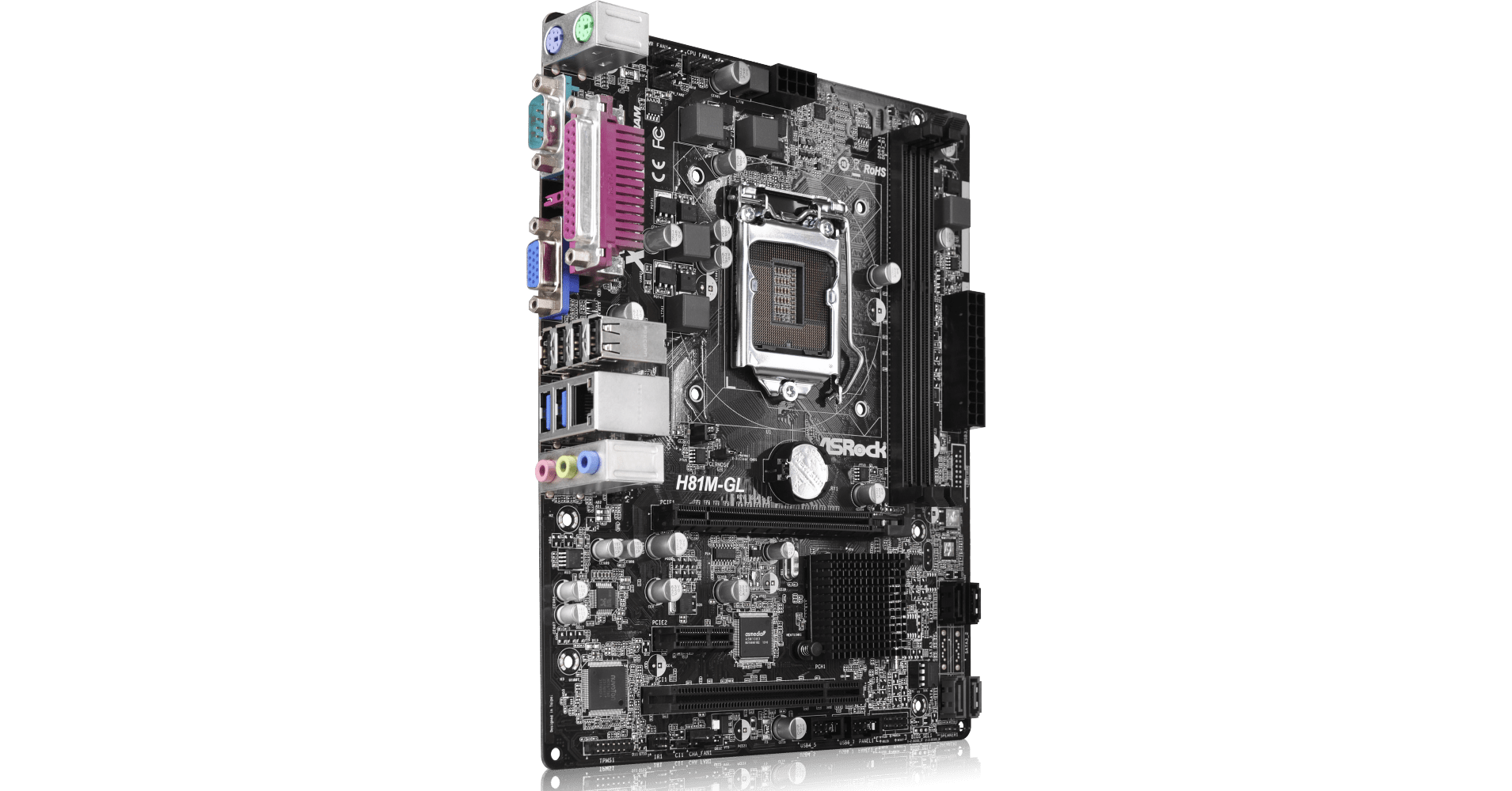 Eladó használt alaplap - Asrock H81M-GL Alaplap ATX Alaplap, LGA 1150 ...