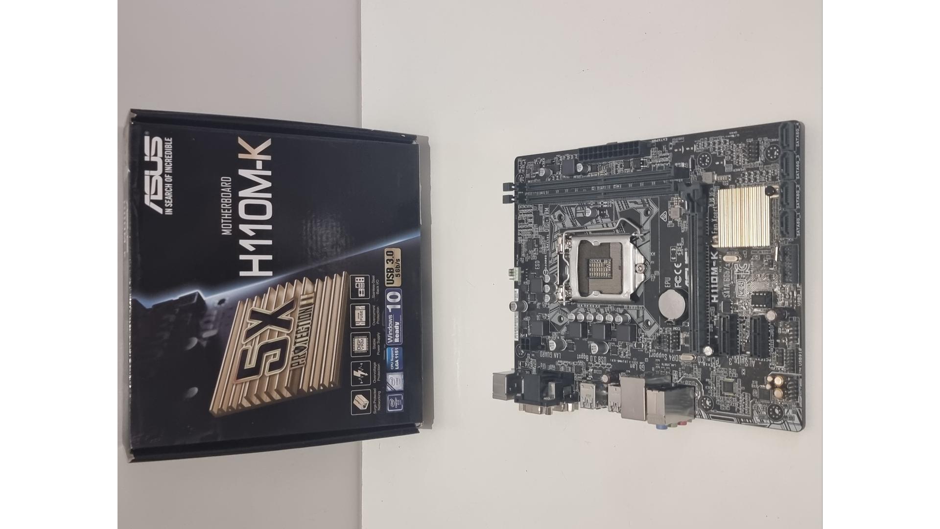 Eladó használt alaplap - Asus H110M-K LGA 1151 Alaplap - Somogy PC