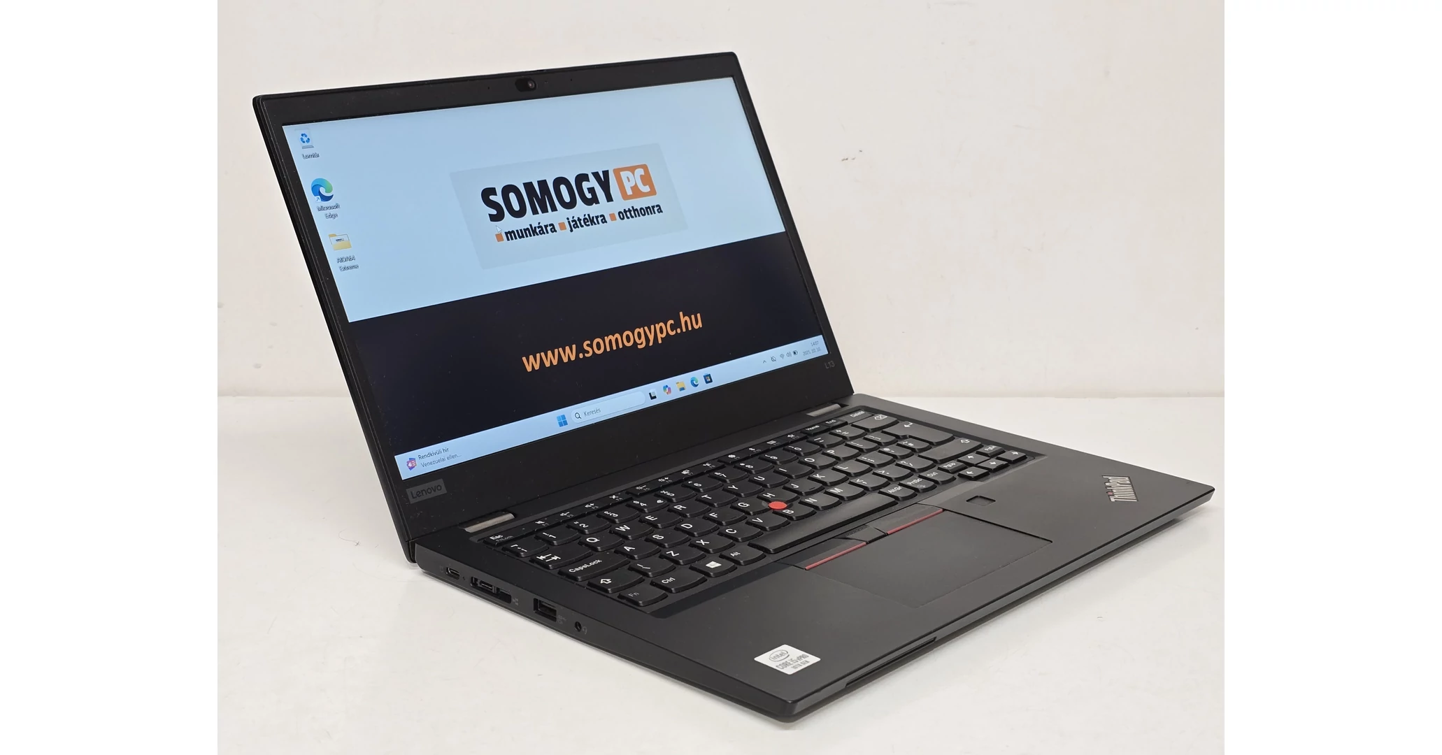 Lenovo Thinkpad L13, Laptop/Notebook, 13,3 FHD IPS kijelző, Intel® Core ...