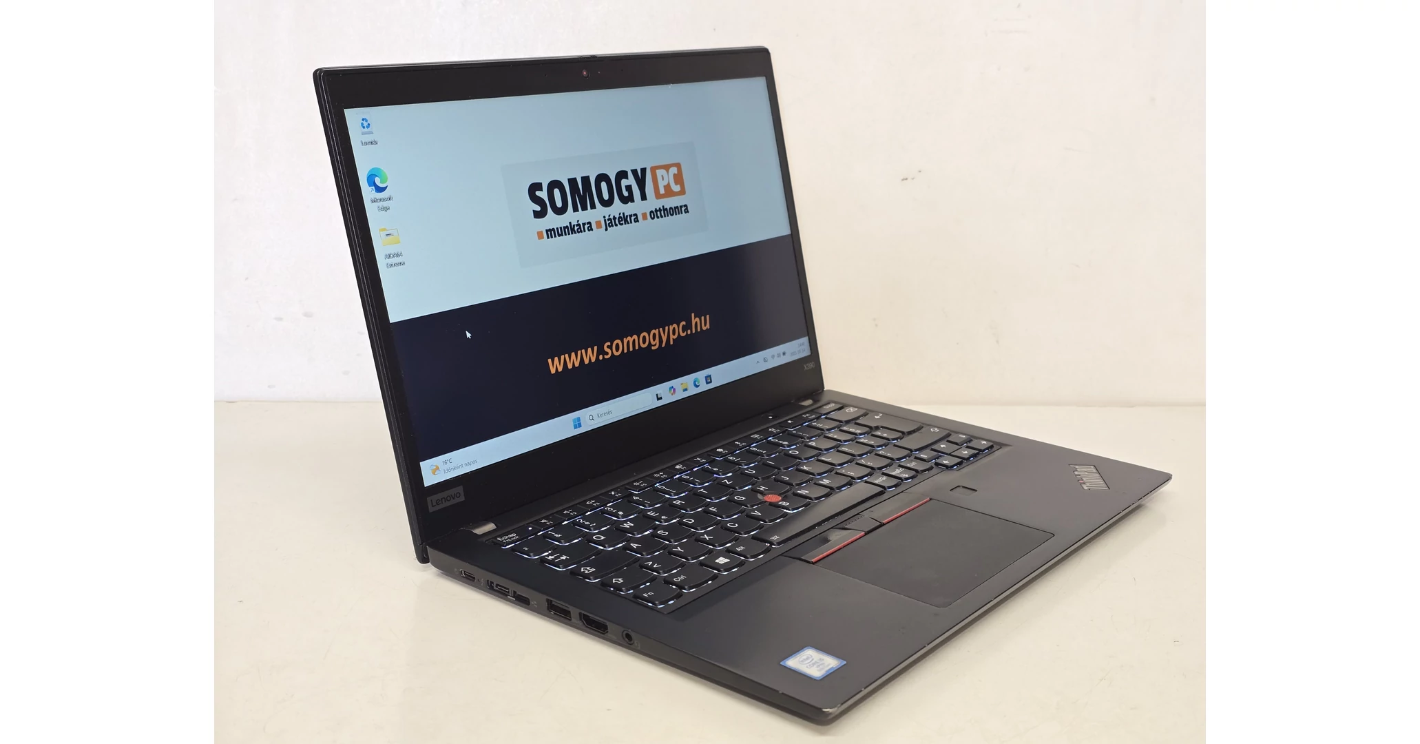 Lenovo ThinkPad X390, Laptop/Notebook, 13,3 FHD IPS kijelző, Intel ...