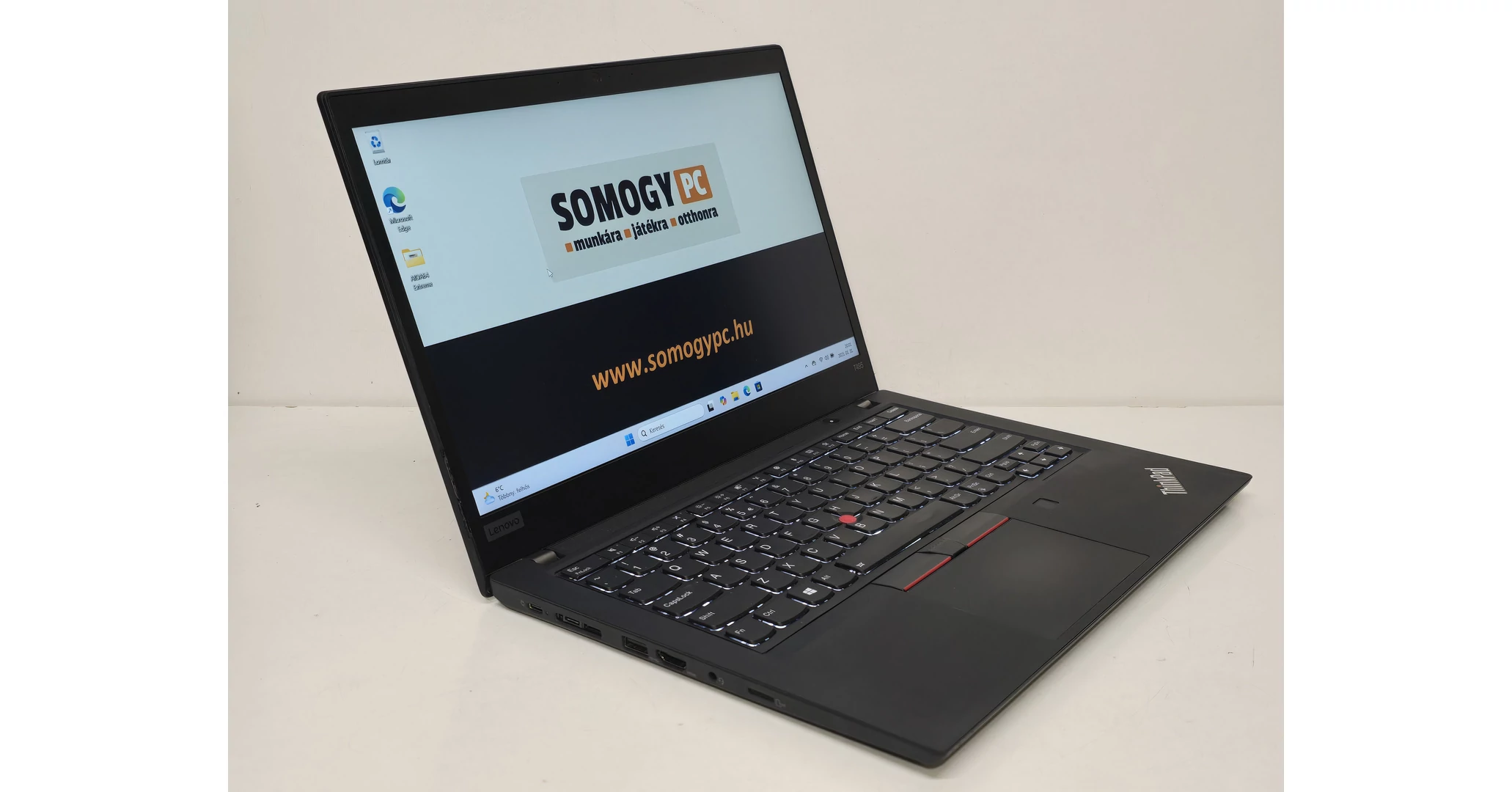 Lenovo ThinkPad T495 Notebook/Laptop, 14 FHD IPS kijelző, AMD Ryzen 7 ...