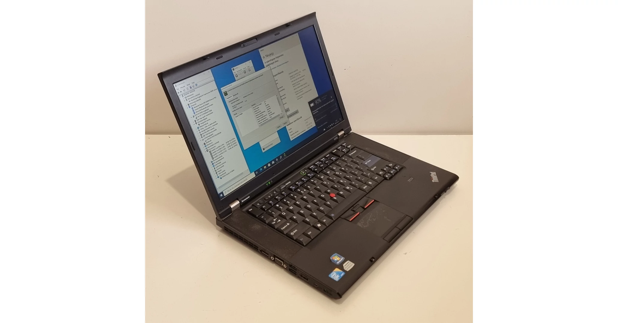 Eladó használt laptop - Lenovo Thinkpad W510, 15,6 HD+, Intel® Core™ I5 ...